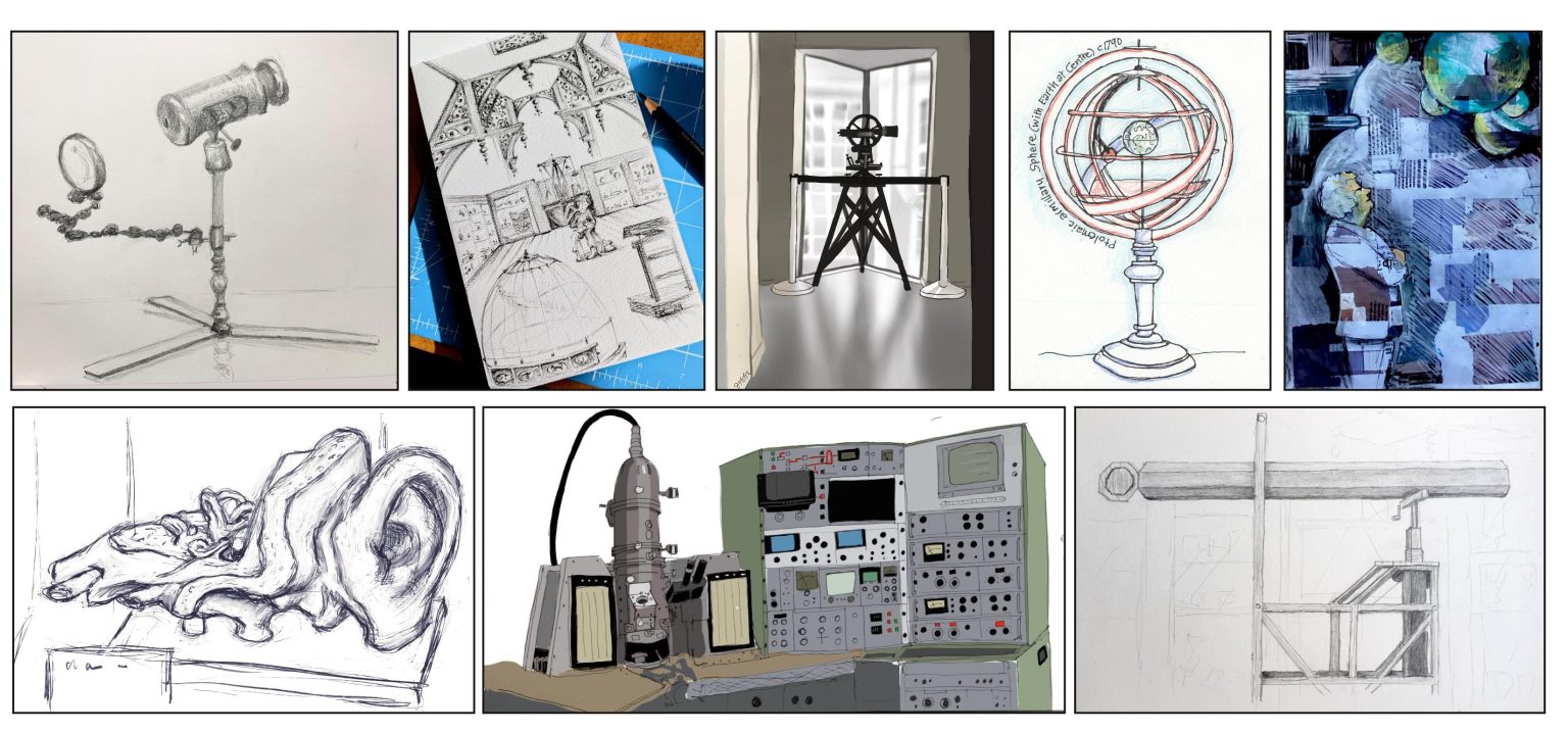 SketchTogether – Whipple Museum – Cambridge Drawing Society